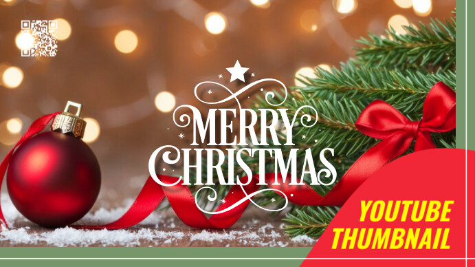 Copy of Merry Christmas thumbnail | PosterMyWall