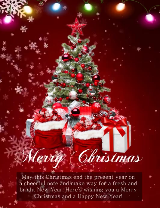 Copy of Merry Christmas Video Card | PosterMyWall