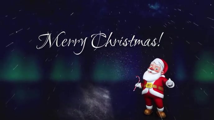 MERRY CHRISTMAS VIDEO CARD Template | PosterMyWall
