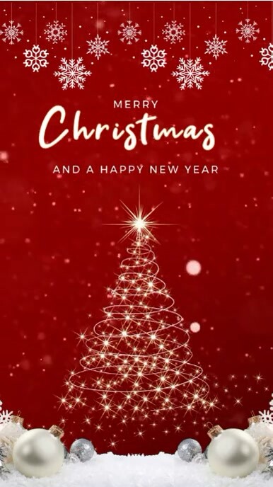 Merry Christmas video Template | PosterMyWall