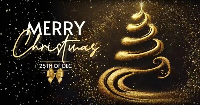 MERRY CHRISTMAS VIDEO Template | PosterMyWall