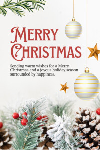 christmas message Template | PosterMyWall