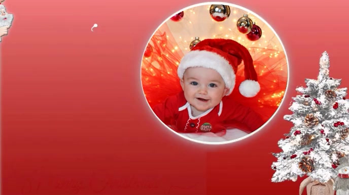 Copy of Merry Christmas wishes Template With Sound | PosterMyWall