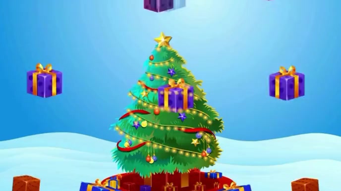 Merry Christmas wishes video Template | PosterMyWall