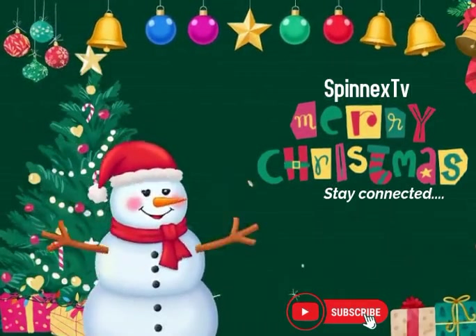 Merry Christmas Youtube thumbnail animated Post design template ...