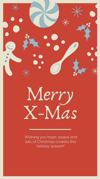 Merry X-Mas Template | PosterMyWall