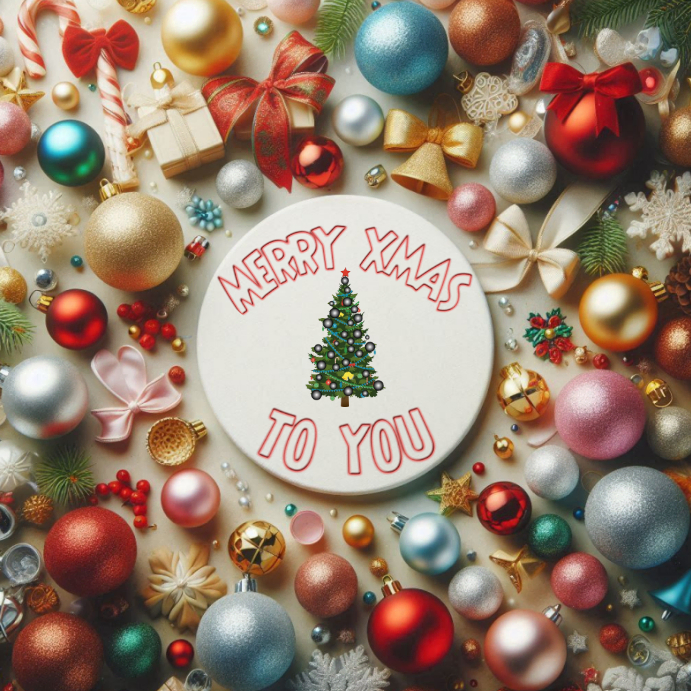 Merry Xmas To You Banner Design Template | PosterMyWall