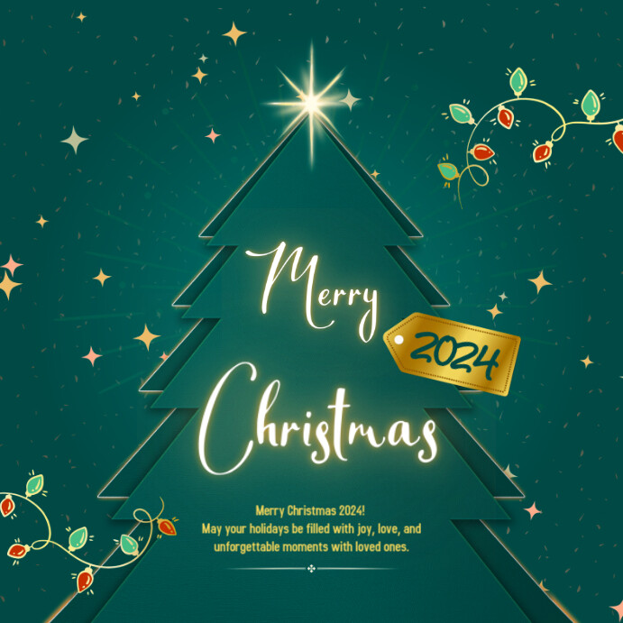 MERY CHRISTMAS IG POST Template | PosterMyWall