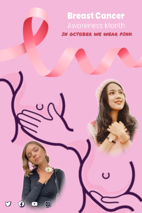 Mes Rosado Template | PosterMyWall