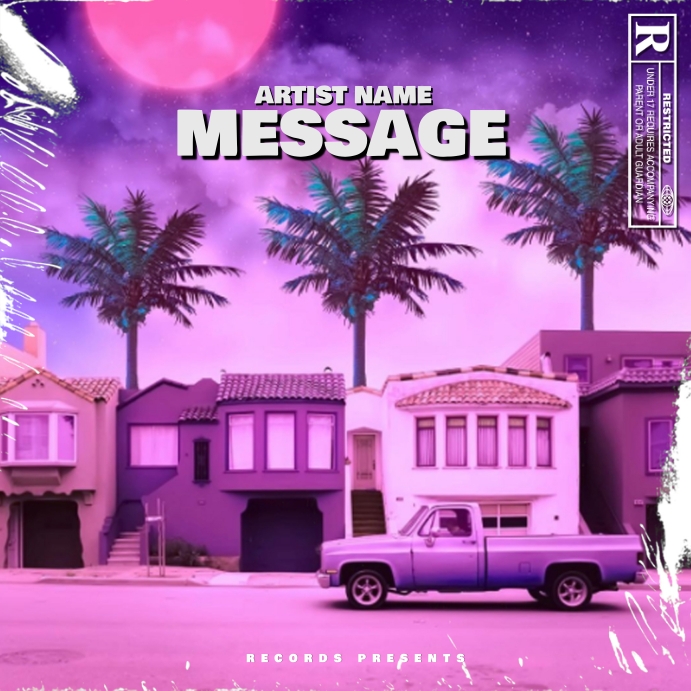 Message - Cover art design Template | PosterMyWall