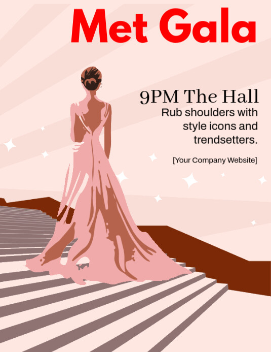 Met Gala Template | PosterMyWall
