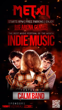 Metal Music Template | PosterMyWall