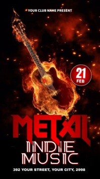 Metal Music Template | PosterMyWall