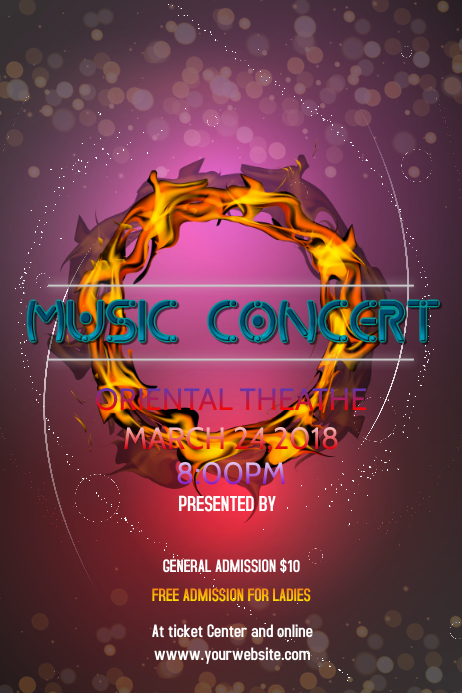 Metal Live in Concert Template | PosterMyWall