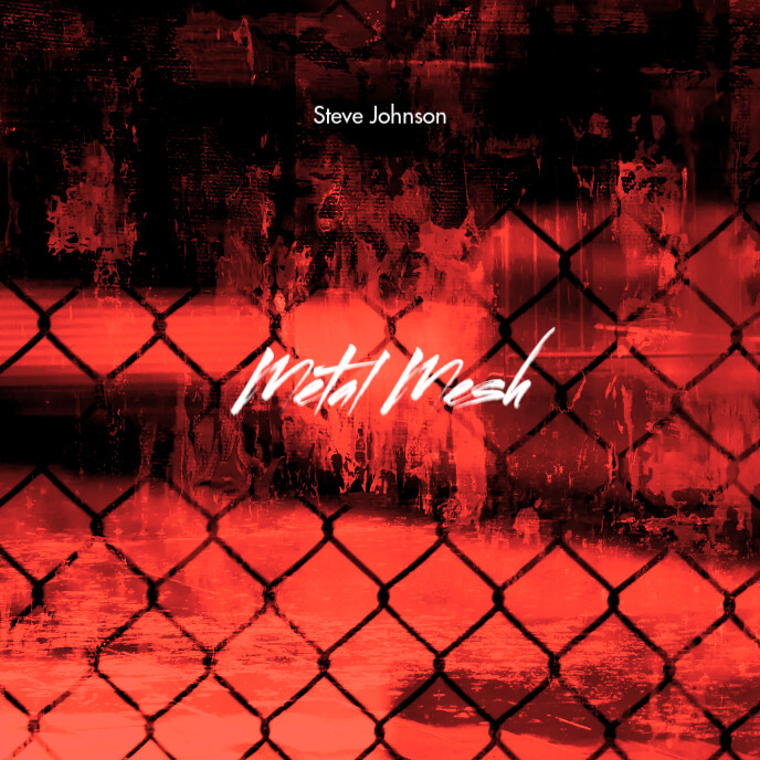 Copy of Metal Mesh Red Music Mixtape CD Cover | PosterMyWall