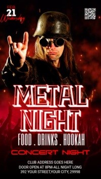 Metal Music Template | PosterMyWall
