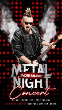 Metal Music Template | PosterMyWall
