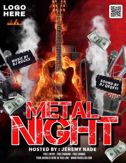 Metal Party Video Template | PosterMyWall