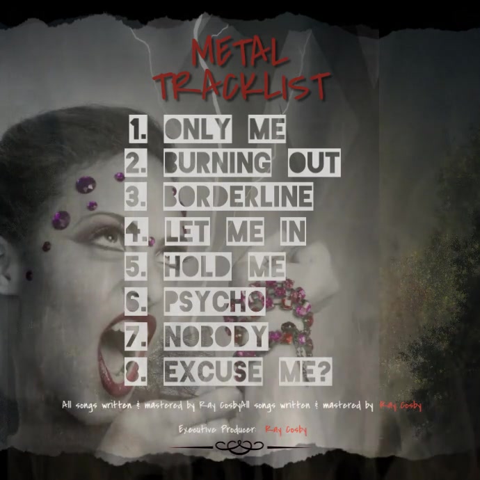 Metal/rock playlist Template | PosterMyWall