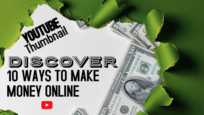 Metallic Green Professional YouTube Thumbnail Template | PosterMyWall