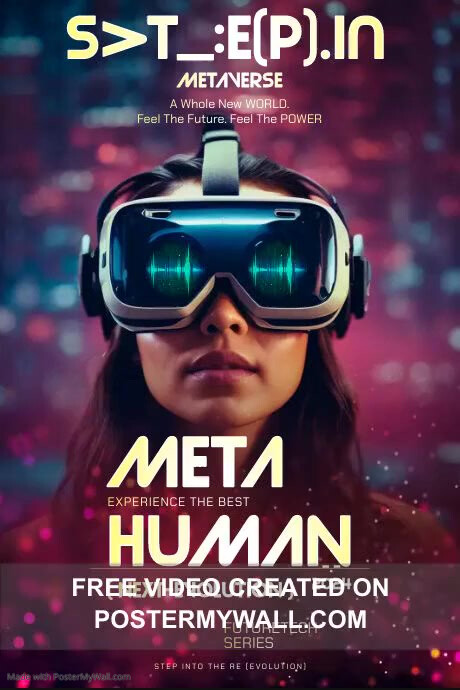 Copy of Metaverse Virtual Reality Video Poster | PosterMyWall