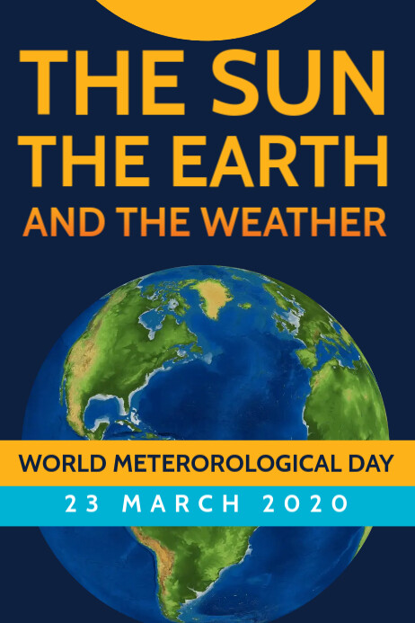 Meteorological Day Template | PosterMyWall