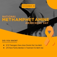 19K+ Free Templates for 'National methamphetamine awareness day ...