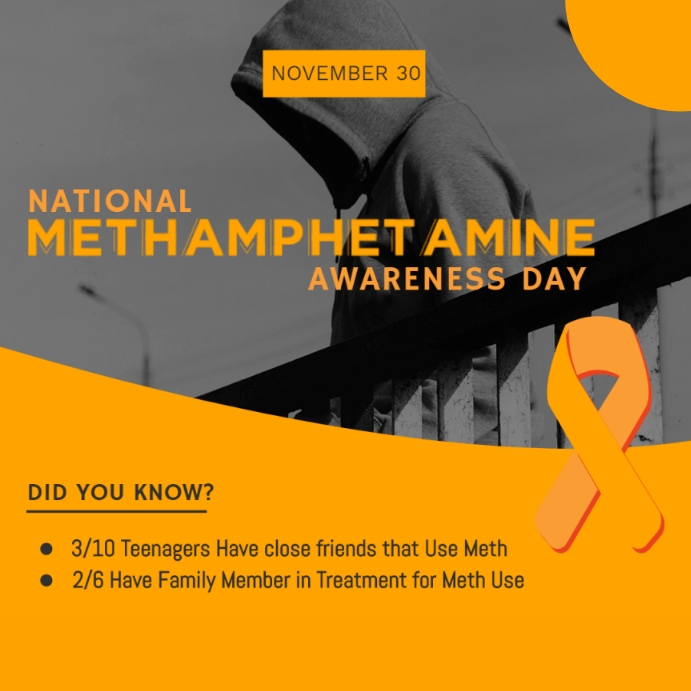 Meth Awareness Day Template | PosterMyWall