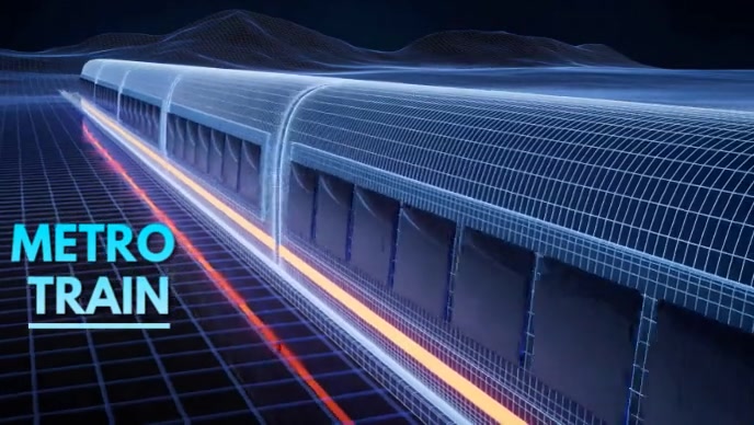 METRO TRAIN ANIMATION VEDIO Template | PosterMyWall