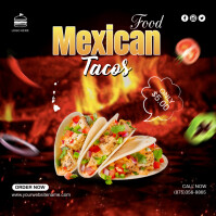 Modèle Taco ad | PosterMyWall