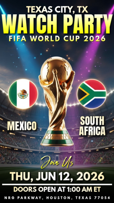 Fifa World Cup Watch Party Template | PosterMyWall