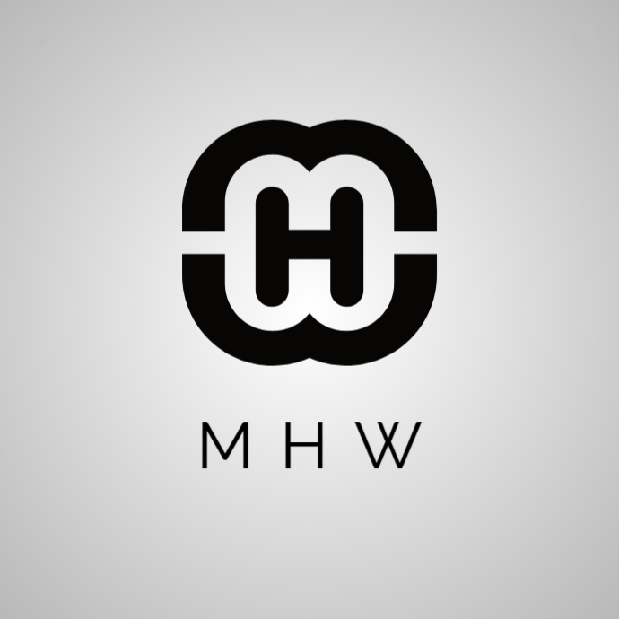 MHW monogram Template | PosterMyWall