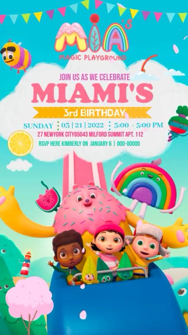 Mia's Magic Playground Template | PosterMyWall