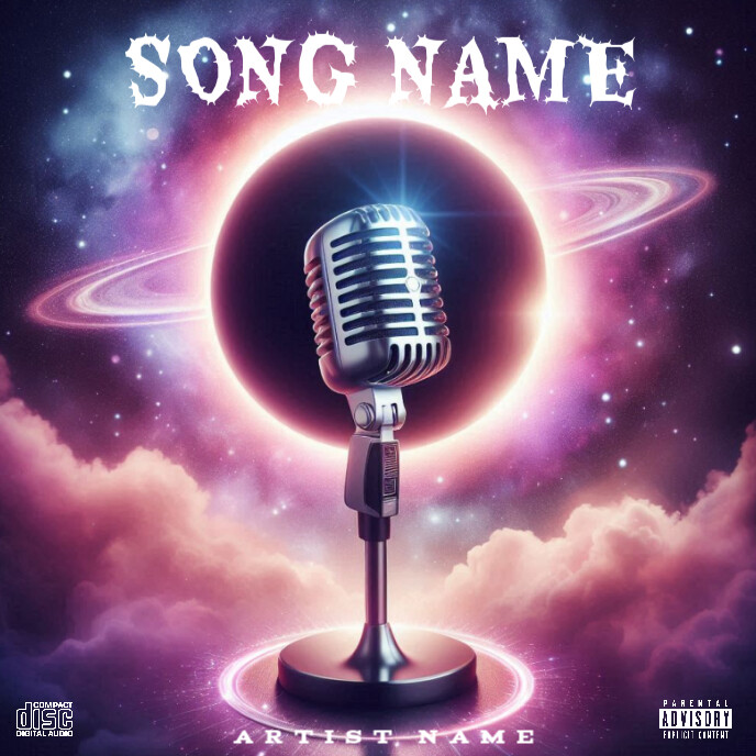 Mic Cd Mixtape Album Cover Album Cover Template | PosterMyWall