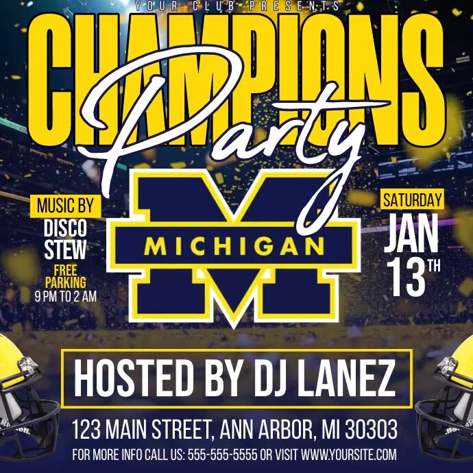 Michigan State University Flyer Design Template | PosterMyWall