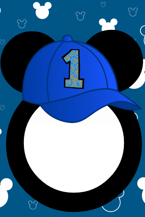 Mickey Mouse Template Frame