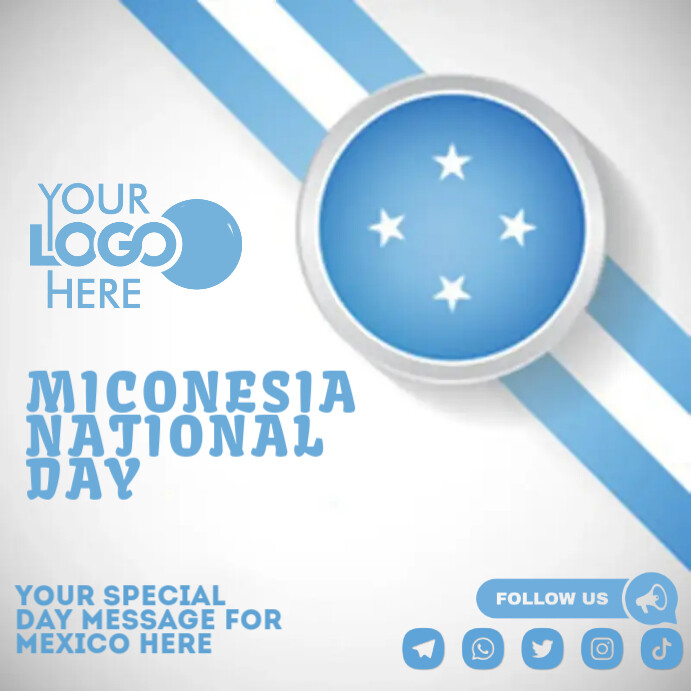 Copy of Micronesia national day | PosterMyWall