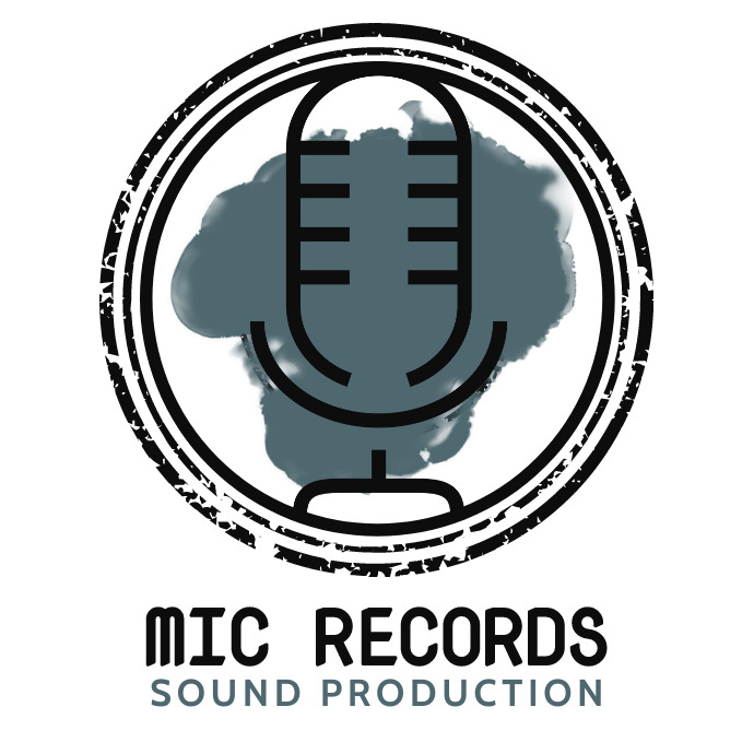 Microphone Mic Music Rec Sound Logo Template | PosterMyWall