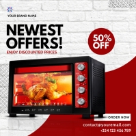 microwave electronics gadgets sale flyer Template | PosterMyWall