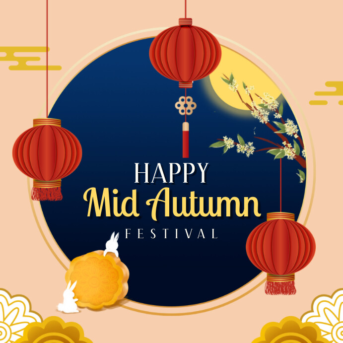 Mid Autumn Festival Template | PosterMyWall