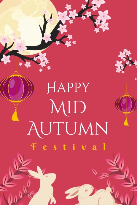Mid Autumn Festival Template | PosterMyWall