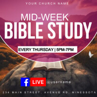 BIBLE STUDY Template | PosterMyWall
