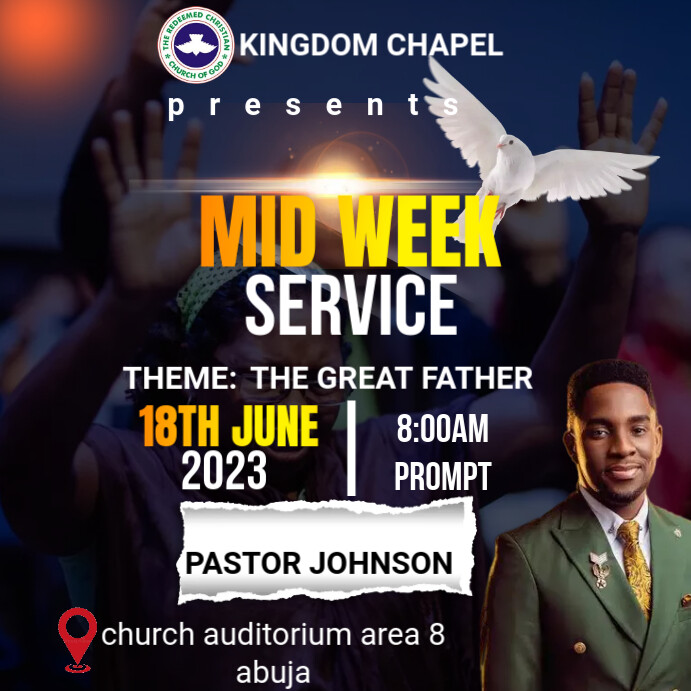 mid week bible study Template | PosterMyWall