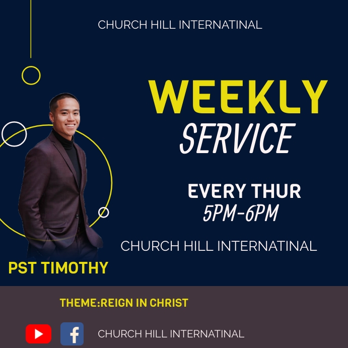 MID WEEK church TEMPLATE | PosterMyWall