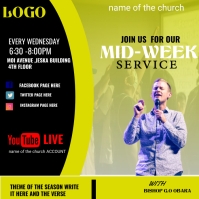 mid week service Template | PosterMyWall