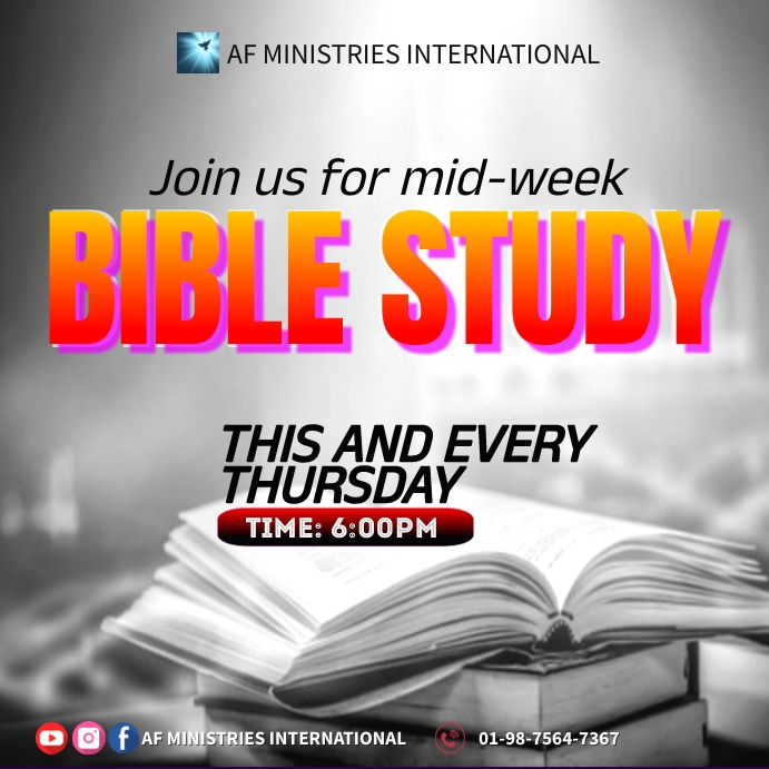 Copy of Mid week service (1) | PosterMyWall
