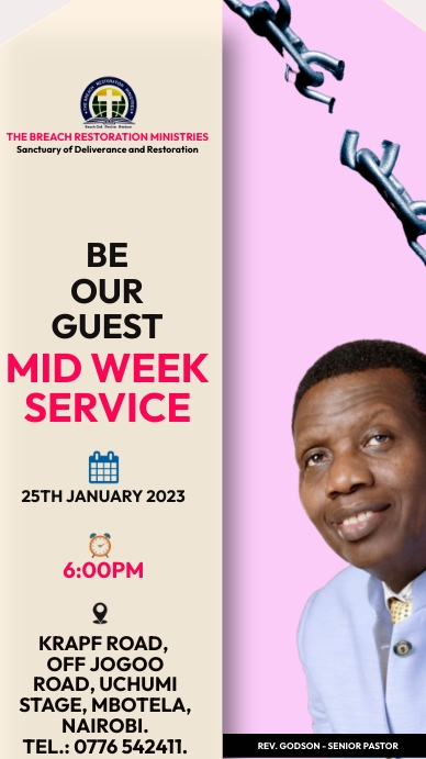 mid week service (1) Template | PosterMyWall