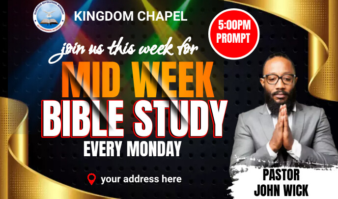 Mid week service (5) Template | PosterMyWall