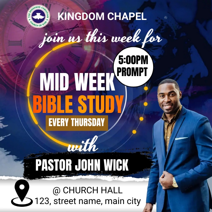 Mid week service Template | PosterMyWall