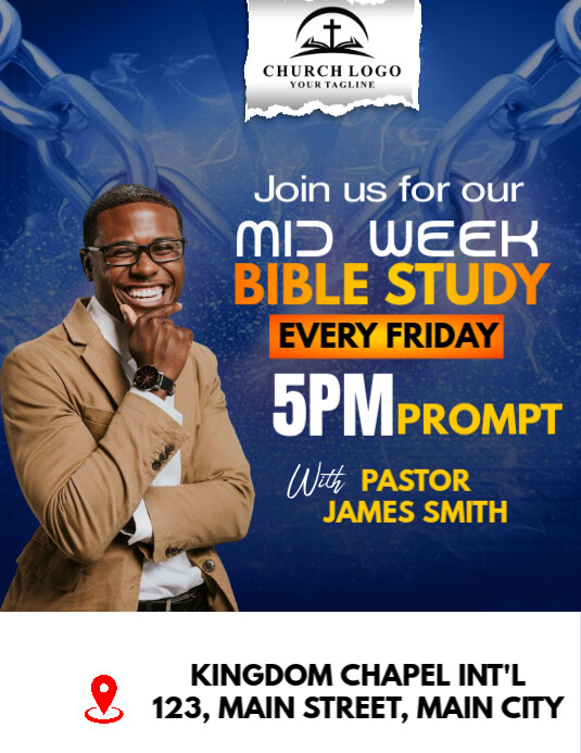 Mid week service Template | PosterMyWall